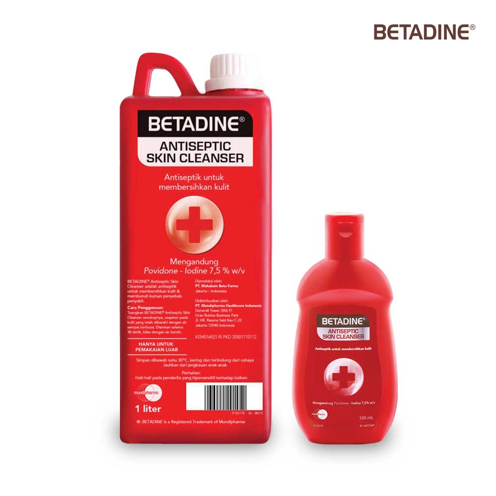 Betadine Antiseptic Skin Cleanser - PT Pyridam Farma Tbk.