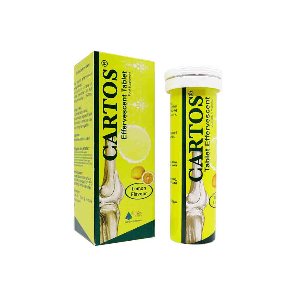 Cartos Effervescent Tablet - PT Pyridam Farma Tbk.