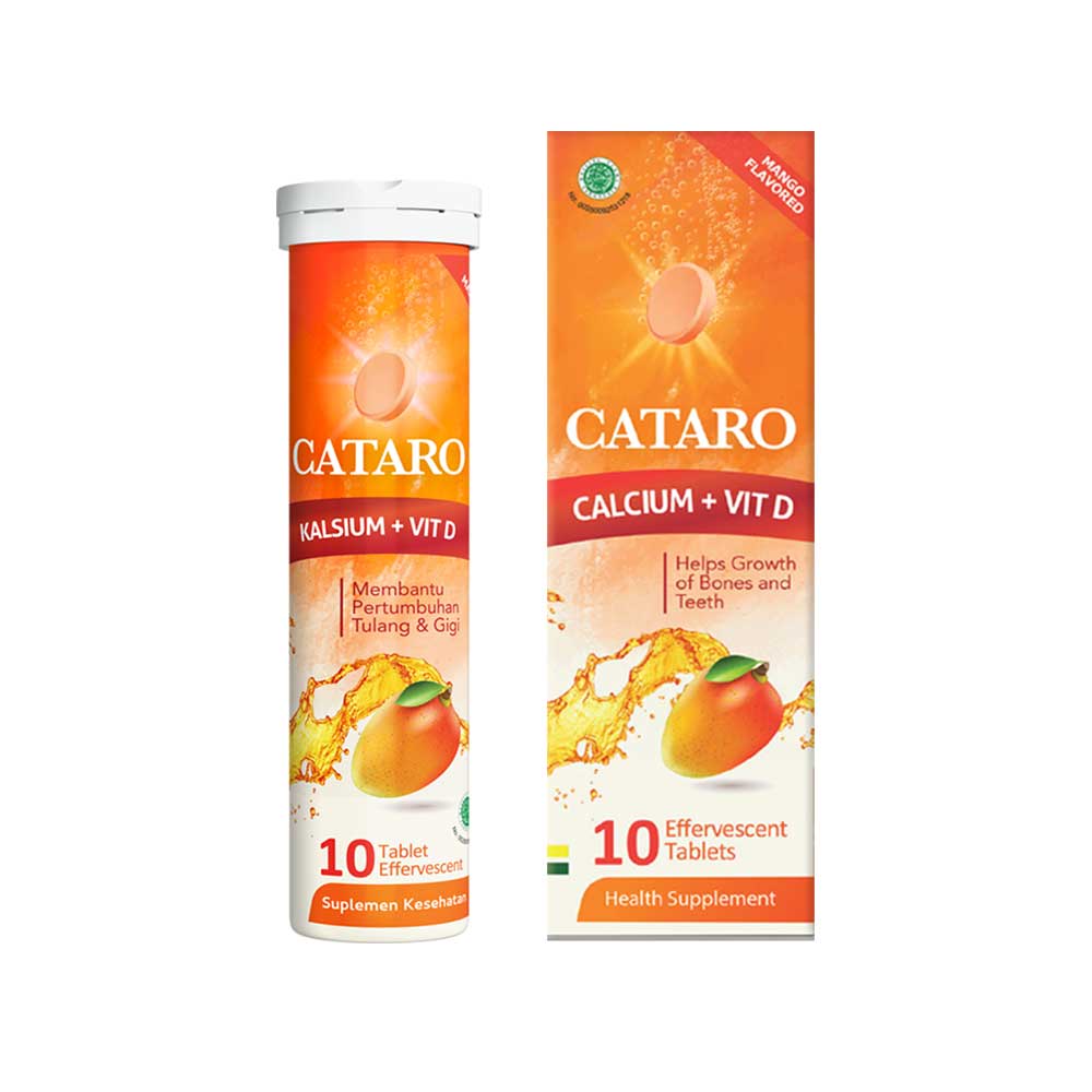 Cataro Tablet Effervescent - PT Pyridam Farma Tbk.