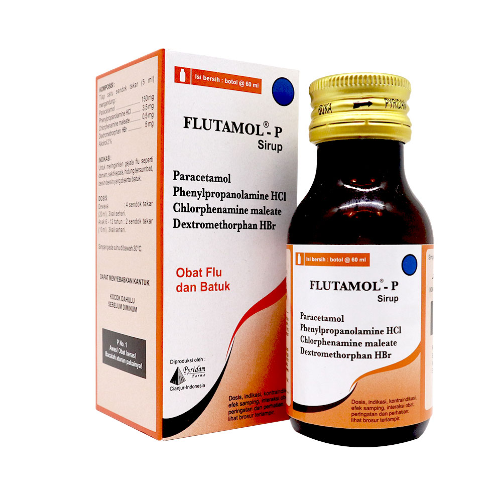 Flutamol Kapsul & Syrup - PT Pyridam Farma Tbk.