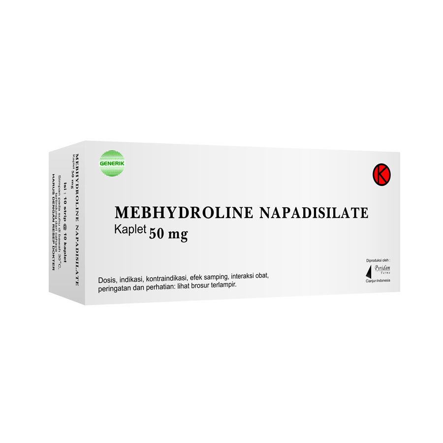 Mebhydroline Napsadisilate - PT Pyridam Farma Tbk.