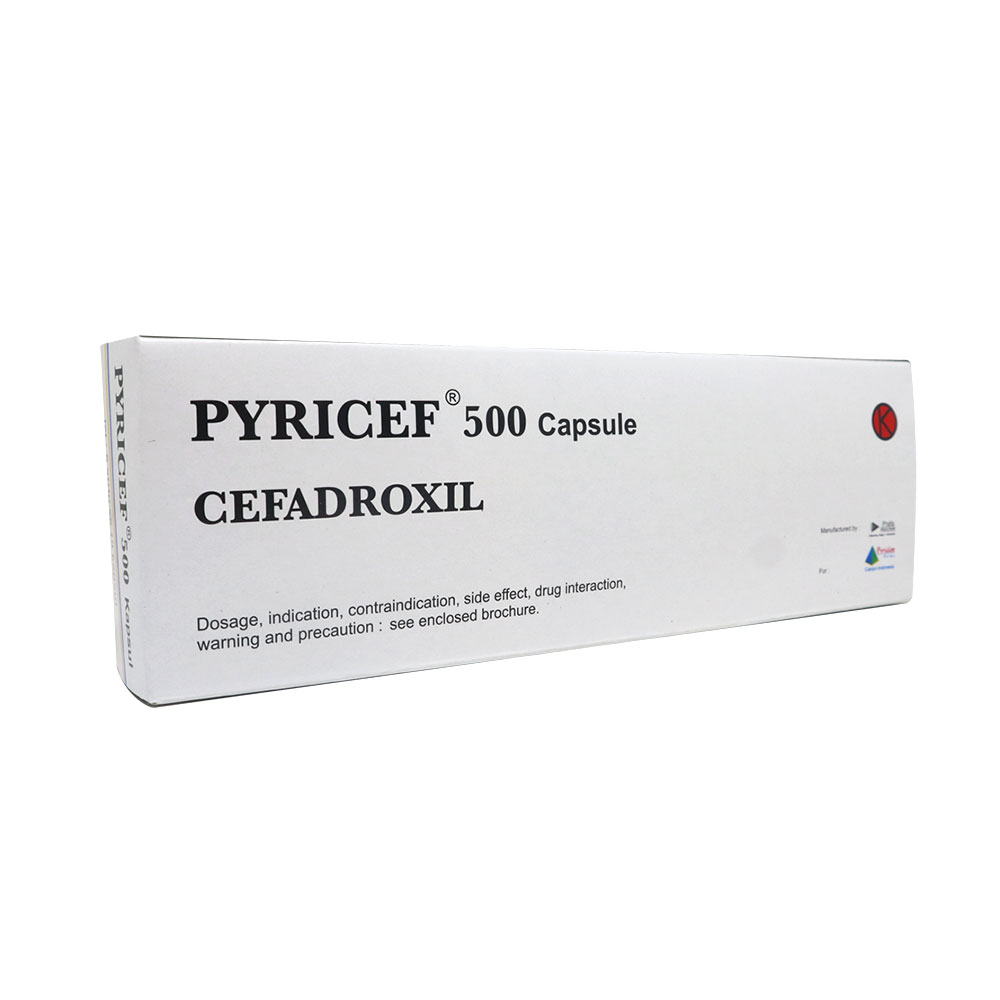 Pyricef Kapsul, Syrup & Forte - PT Pyridam Farma Tbk.