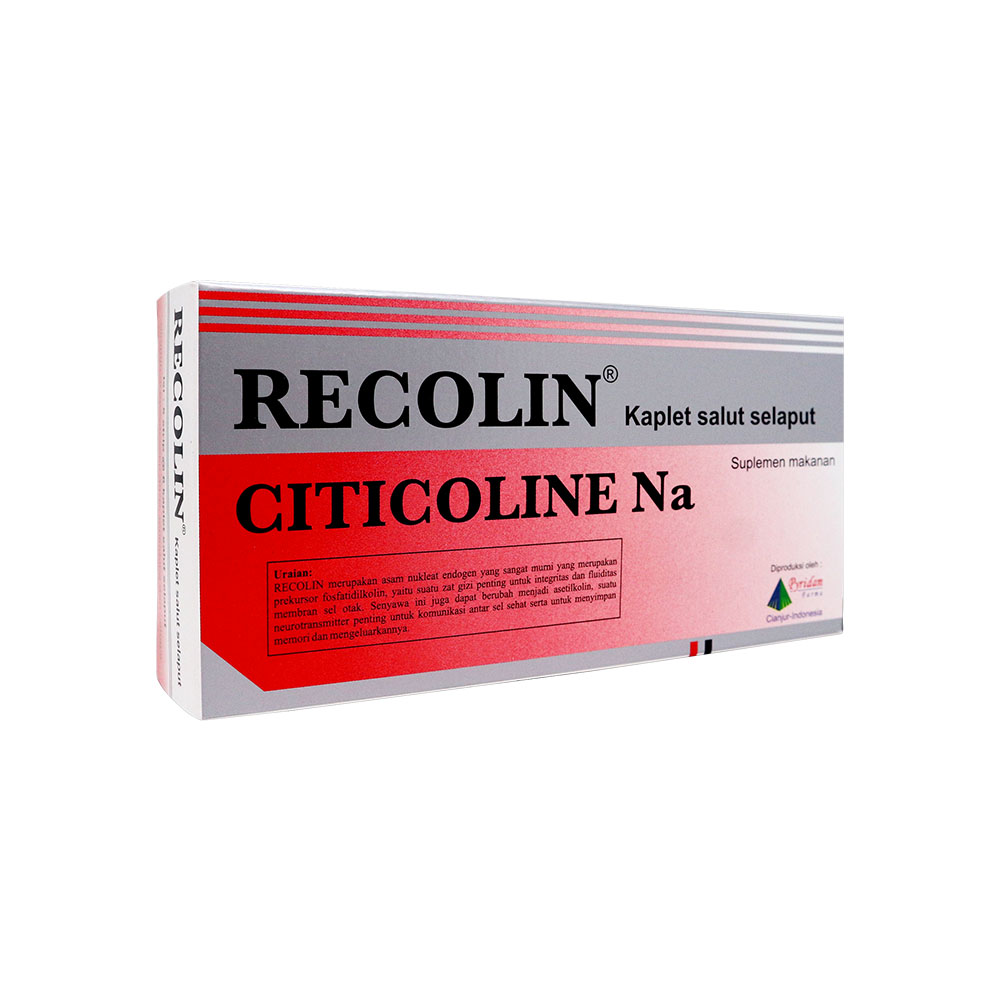 Recolin Kaplet - PT Pyridam Farma Tbk.